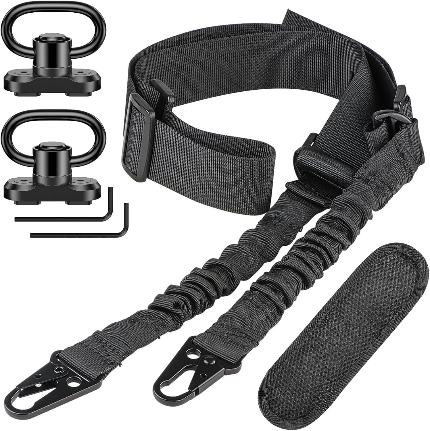 Two Point Sling with Removable Shoulder Pad and Adjustable Length with ...