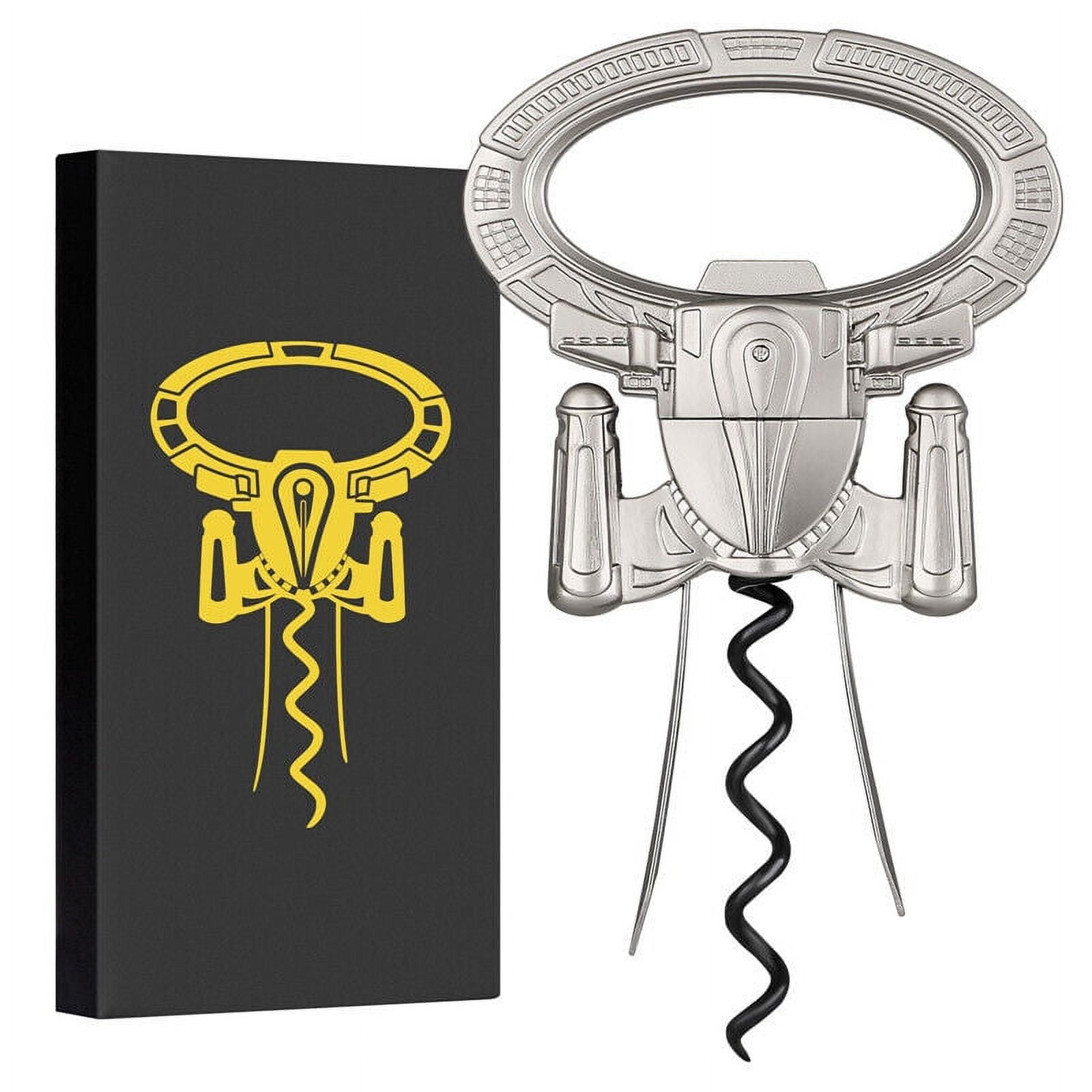 Two-Prong Cork Puller Remover Ah-So Old Wine Opener Multifunction Beer ...