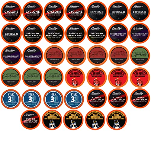 Two Rivers Coffee Bold & Dark Roast Coffee Pods, Compatible with 2.0 ...