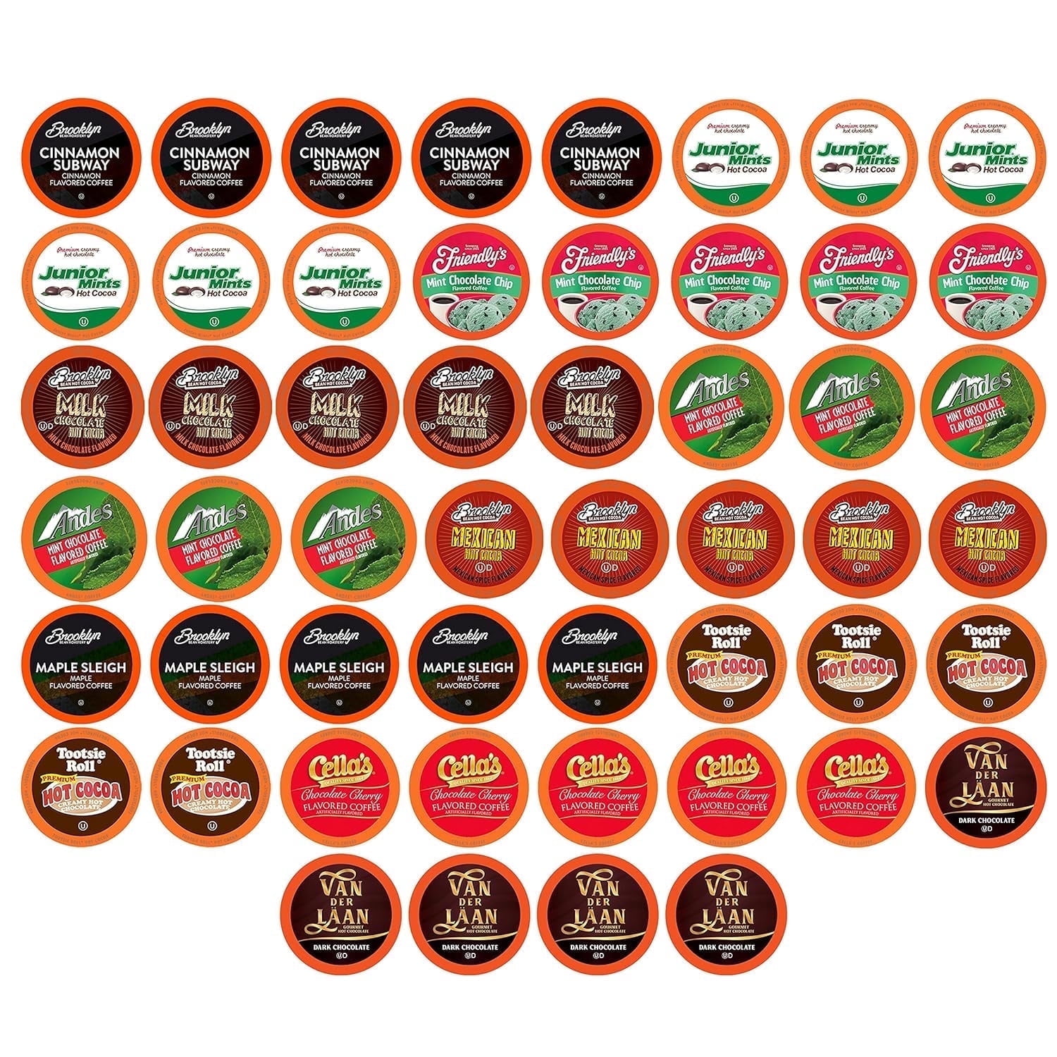 Two Rivers Coffee & Hot Chocolate Sampler, Dark Mexican Pods, Keurig 2. ...