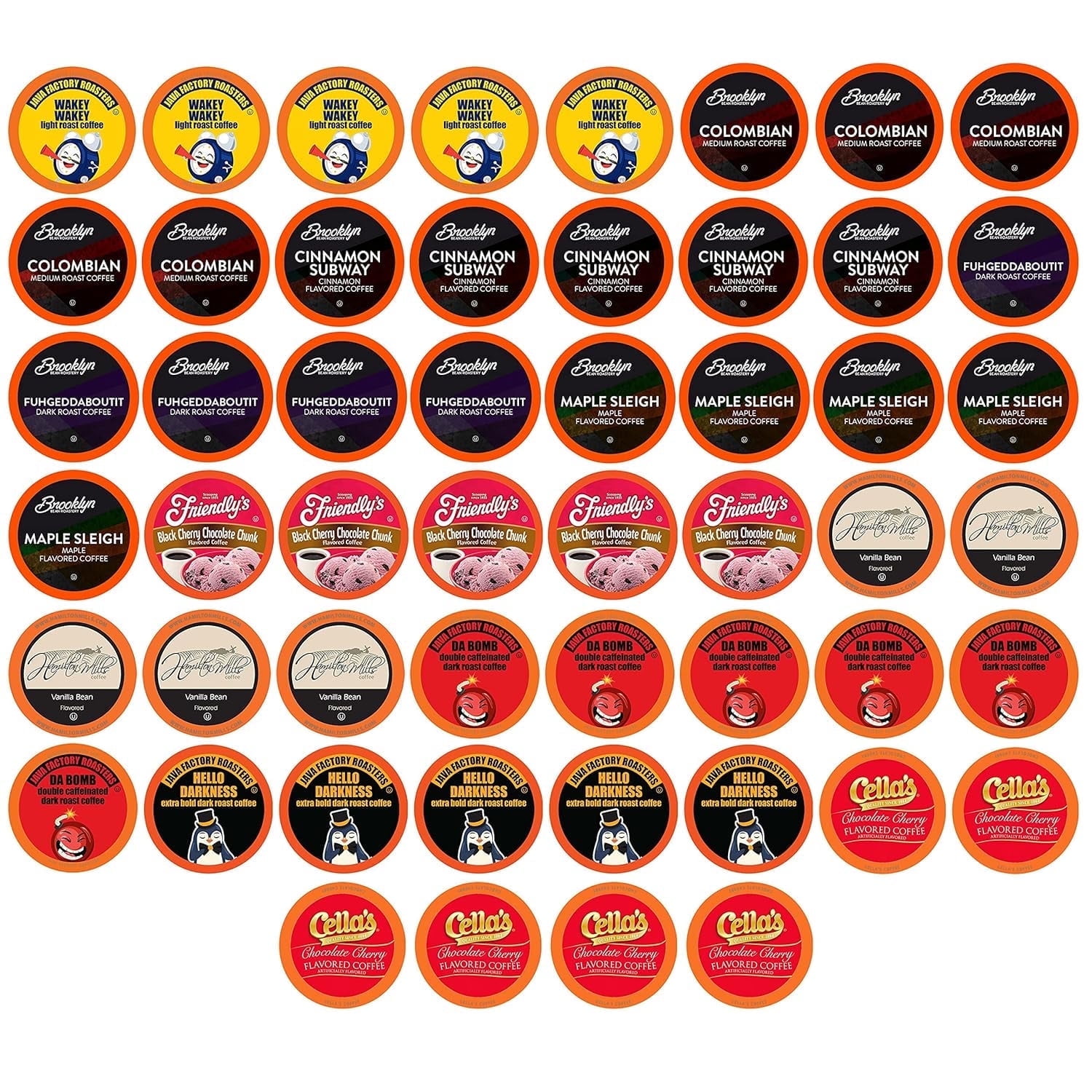 Two Rivers Coffee Lovers Coffee Pods Sampler for Keurig,Variety Pack ...