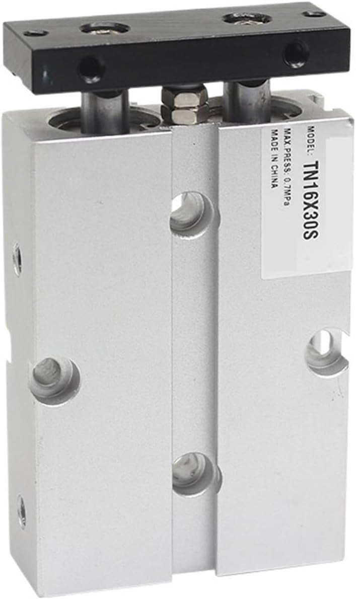 Two Rod air Cylinder Double Acting with Magnet Air Pneumatic Cylinder ...