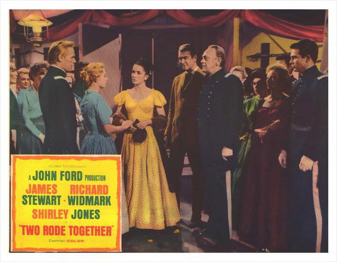 Two Rode Together - movie POSTER (Style E) (11" x 14") (1961) - Walmart.com