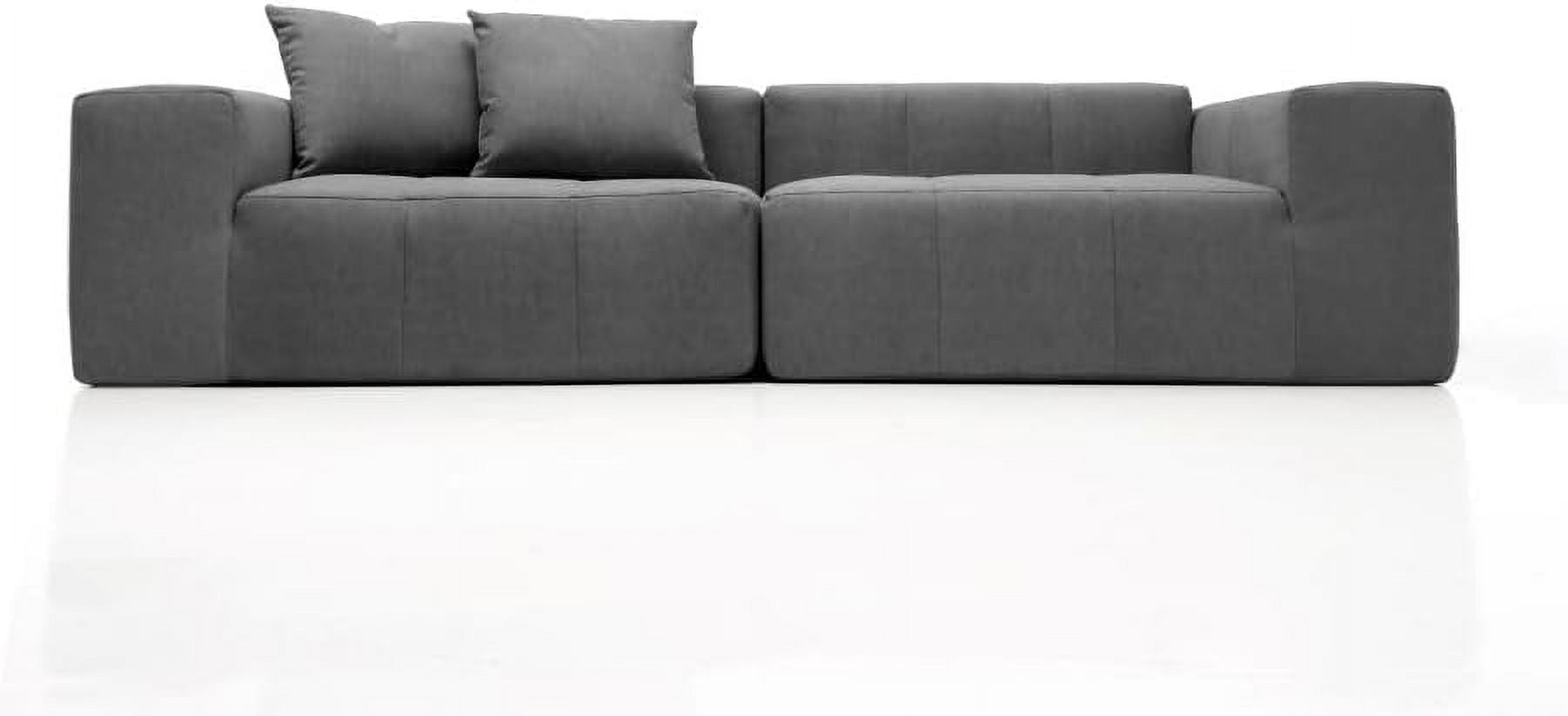 Two Seat Modern Compressed Furniture Sectional Sofa Compression ...