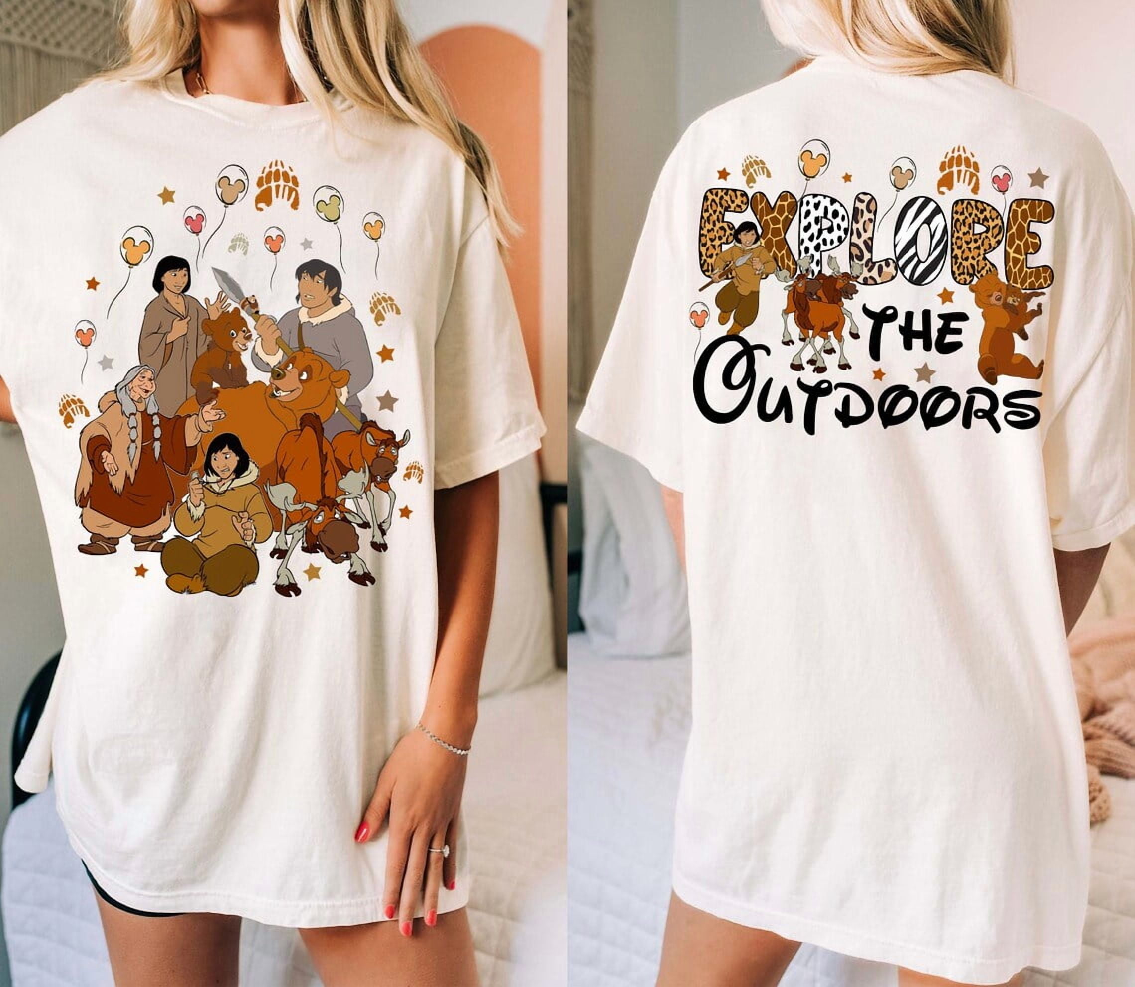 Two Sided Disney Brother Bear Mickey Balloon Kenai Koda Rutt Tug Tuke ...