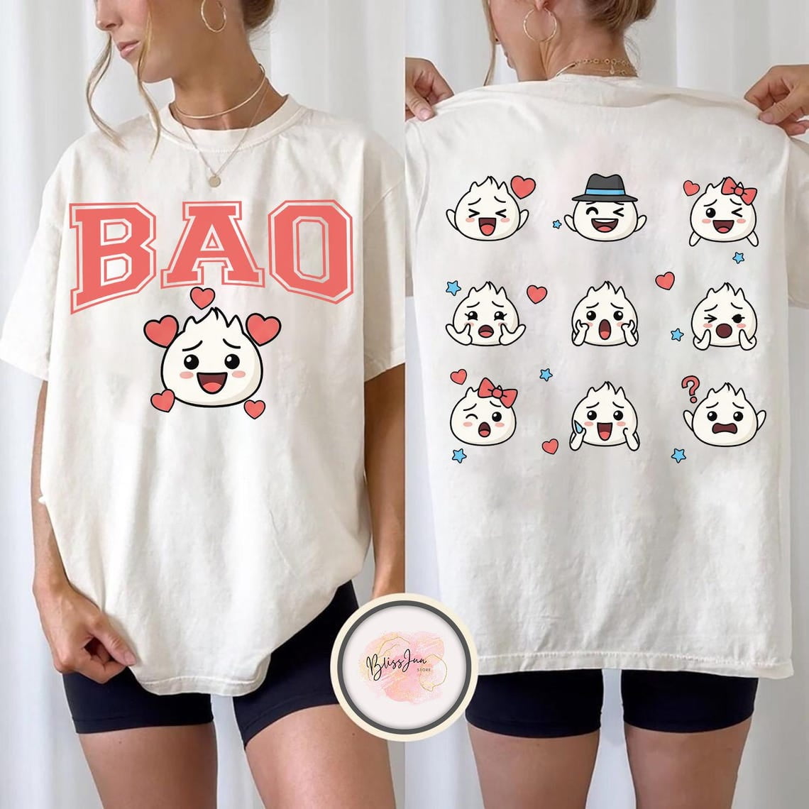 Two-Sided Funny Bao Emotions Shirt, Disney Bao Movie 2025 Tee, Bao ...