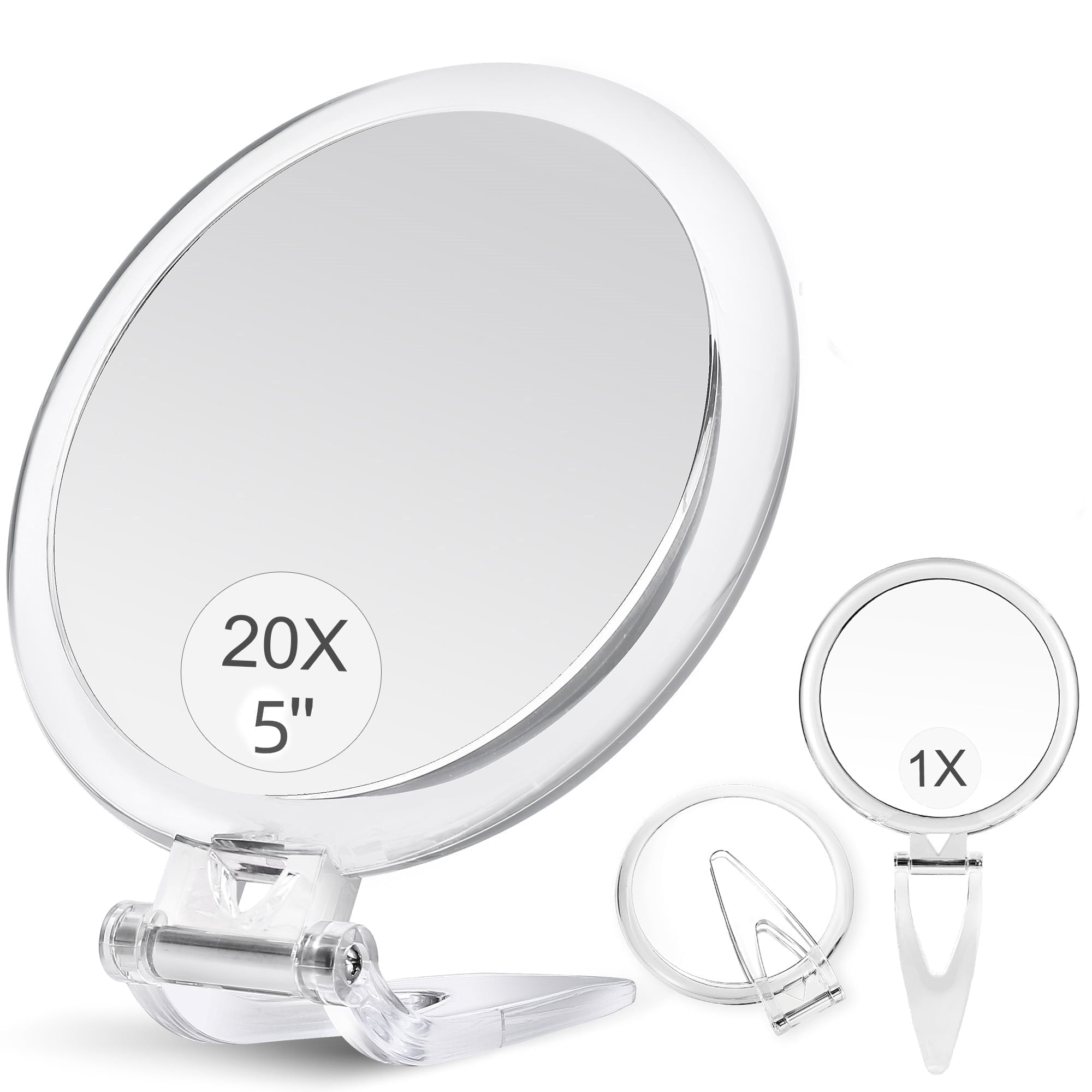 BBeauty Planet Two Sided Mirror, 20X/1X, 5'' Folding Makeup Mirror ...