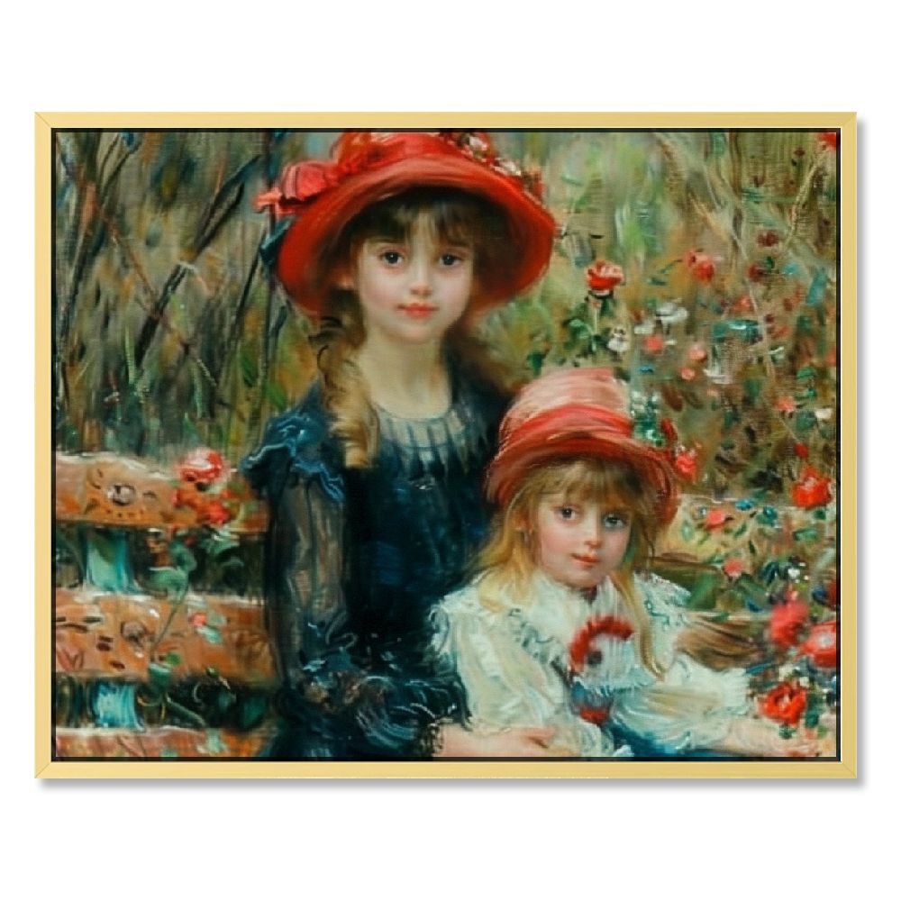 - Two Sisters on the Terrace - Impressionist Art s - Romantic for ...