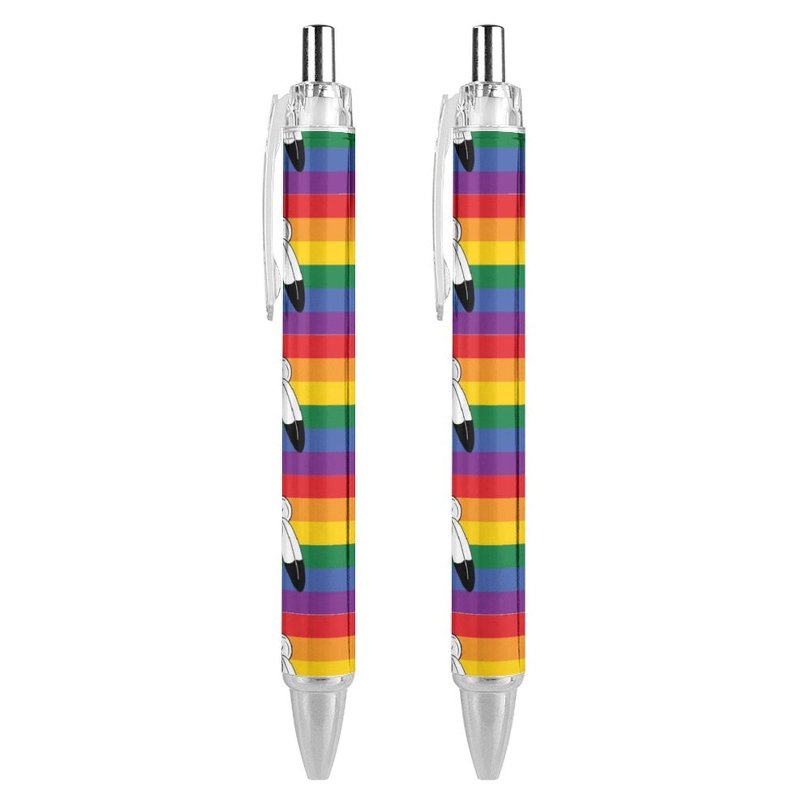 Two Spirit Pride Flag Ballpoint Pen Retractable Pens Black Writing Pen ...