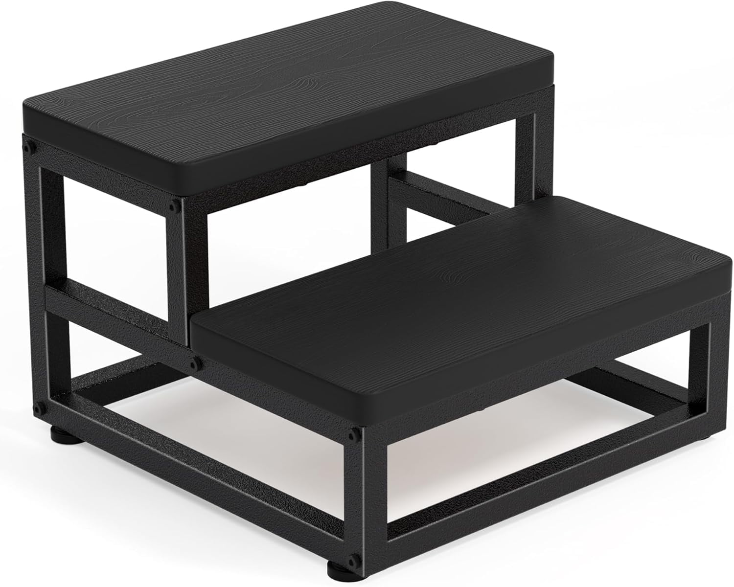 Two-Step Stool for Adults & Kids, Waterproof HDPE Bed Step with ...