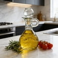 Two Styles Glass Olive Oil Dispenser Bottle With Handle, European Style ...
