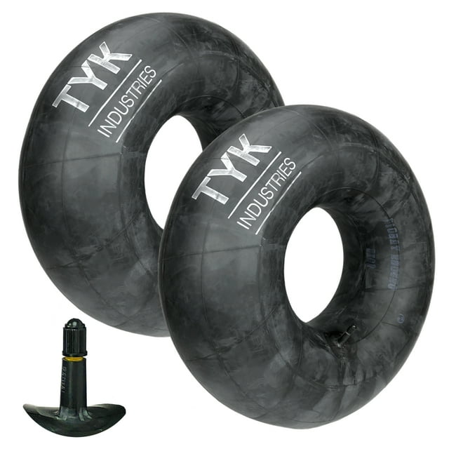 TYK Lawn Mower Tire Inner tube with TR13 Valve Stems, 2 Piece, Butyl ...