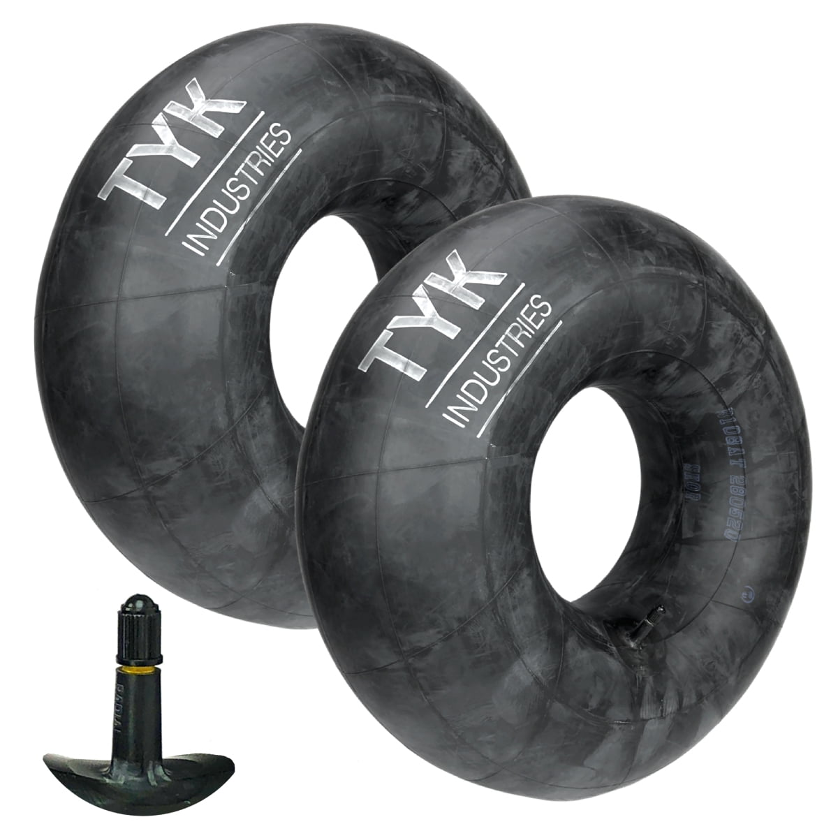 Two TYK 4.80-12, 480-12 Inner Tubes for Boat Trailer Tires with TR13 ...
