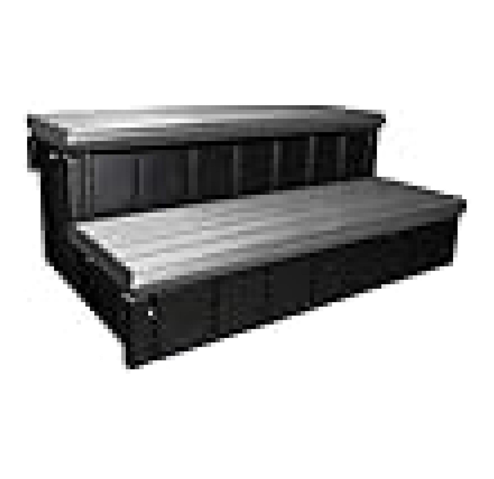 Two Tier 36" Wide Deluxe Hot Tub Step. Non-Skid Spa Steps, Easy ...