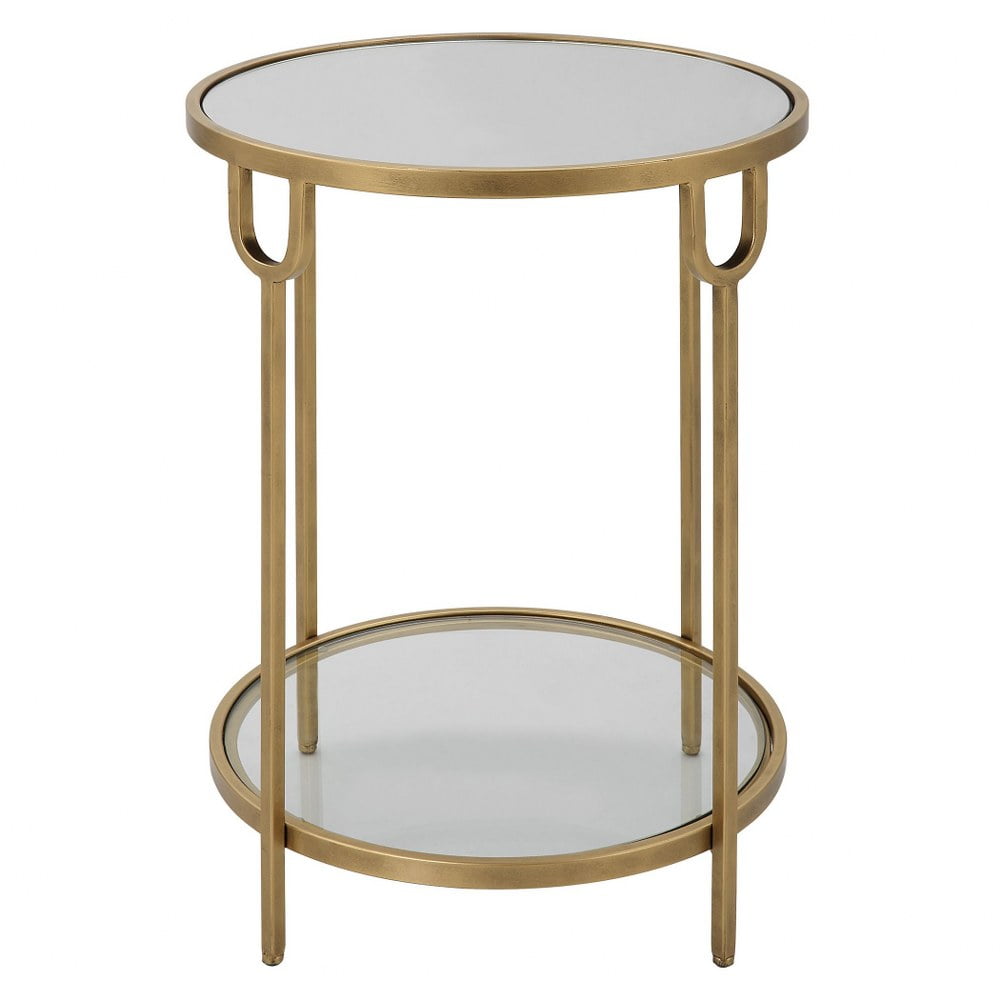 Two-Tier Side Table-24.25 inches Tall and 17.25 inches Wide Bailey ...