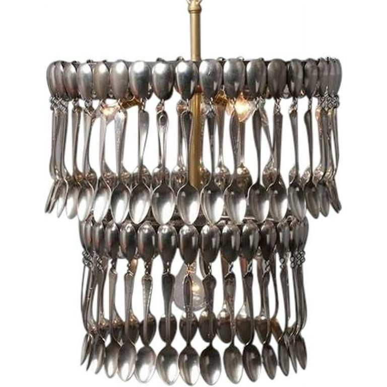 Hand Forged Two Tier Chandelier