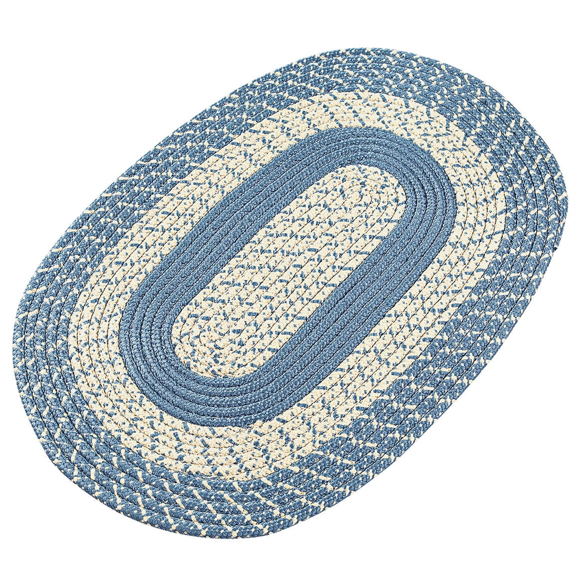 Two-Tone Country Braided Rug by OAKRIDGETM - Walmart.com