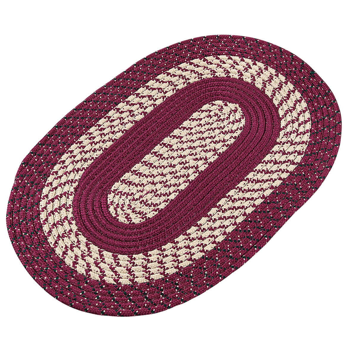 Two-Tone Country Braided Rug by OAKRIDGETM - Walmart.com