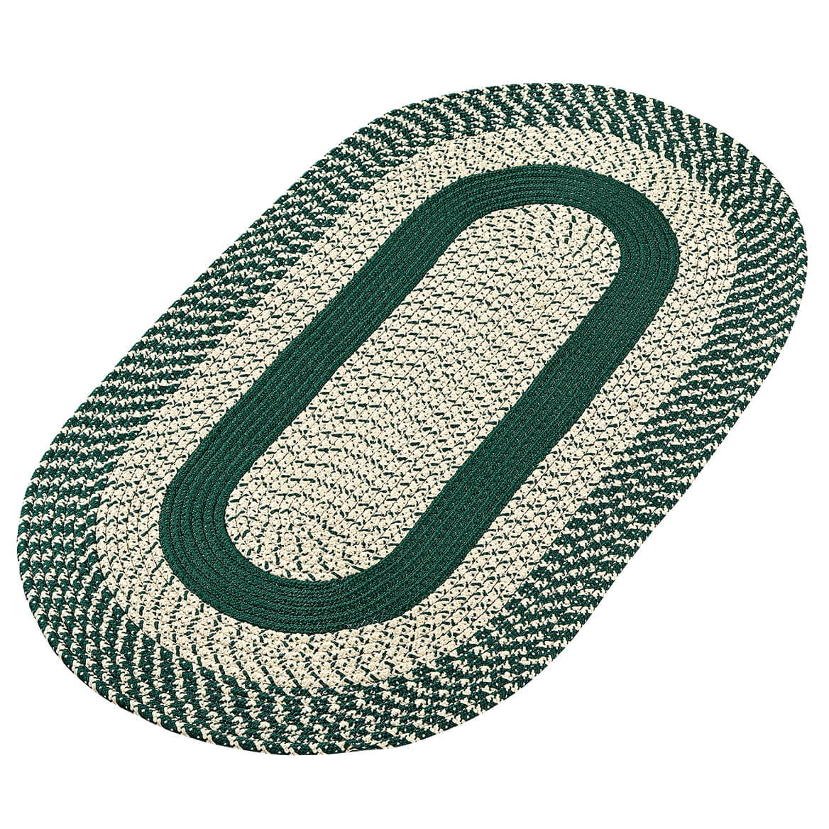 Two-Tone Country Braided Rug by OAKRIDGETM - Walmart.com