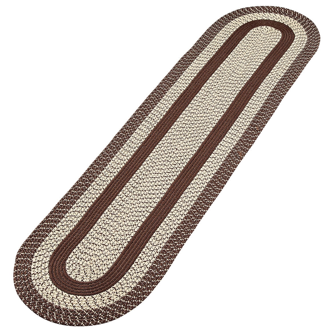 Two-Tone Country Braided Rug by OAKRIDGETM - Walmart.com