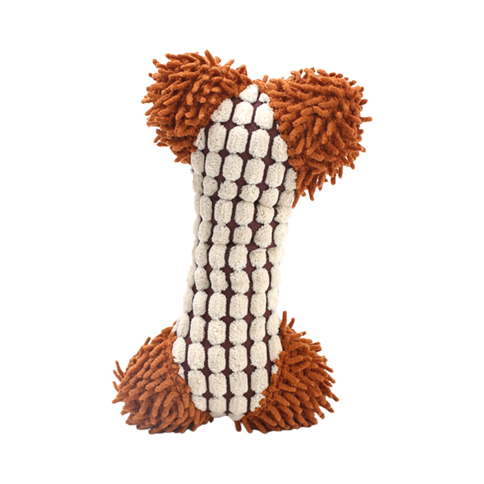 Two-Tone Plush Chew Toy for Cats & Dogs - Interactive Self ...