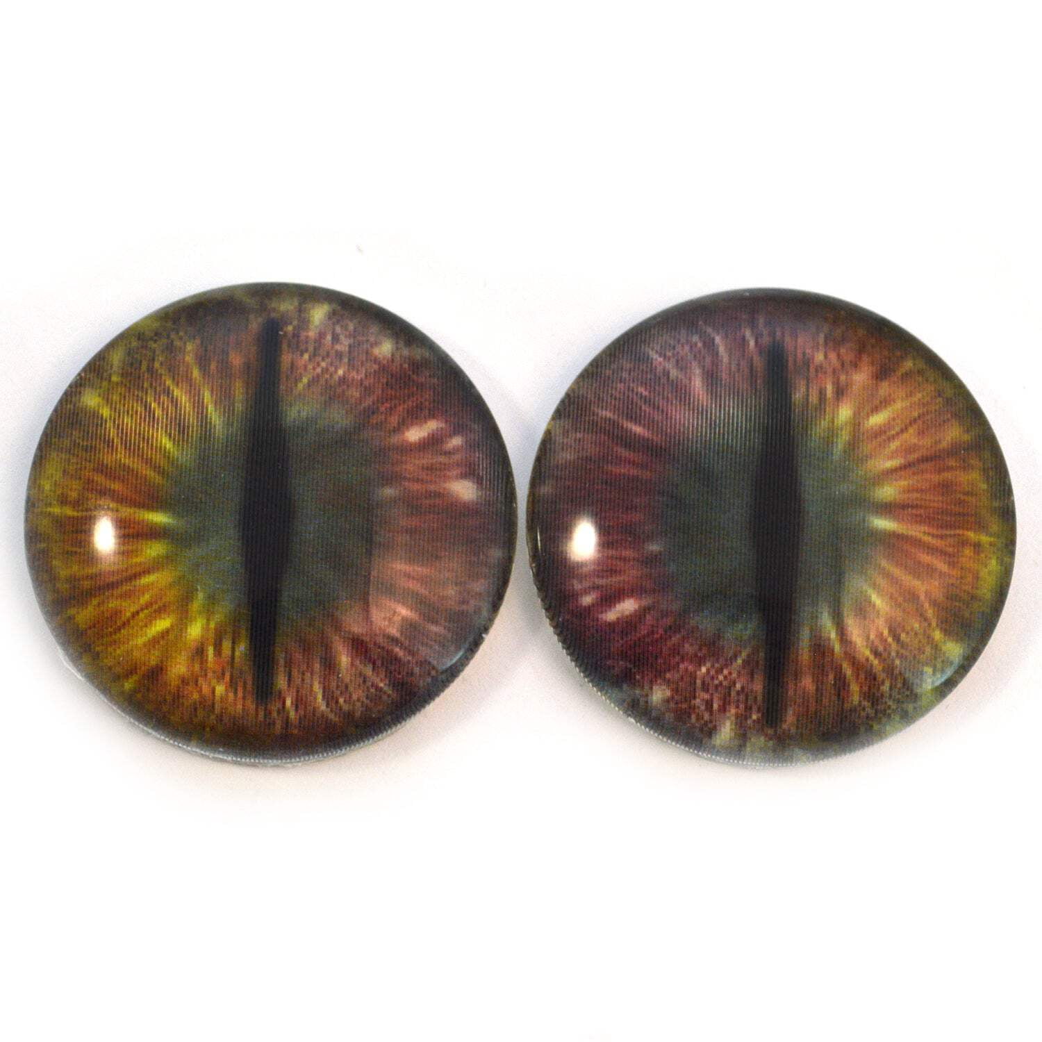 Two-Toned Holographic Color Changing Dragon Glass Eyes - Walmart.com