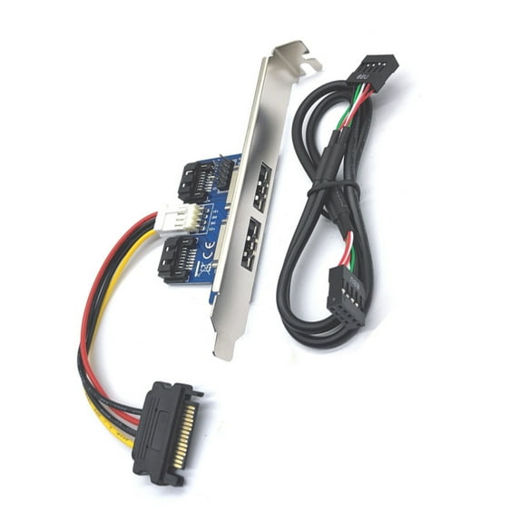 Two Voltages SATAs to Power Over ESATA Interfaces Card, Connectors ...