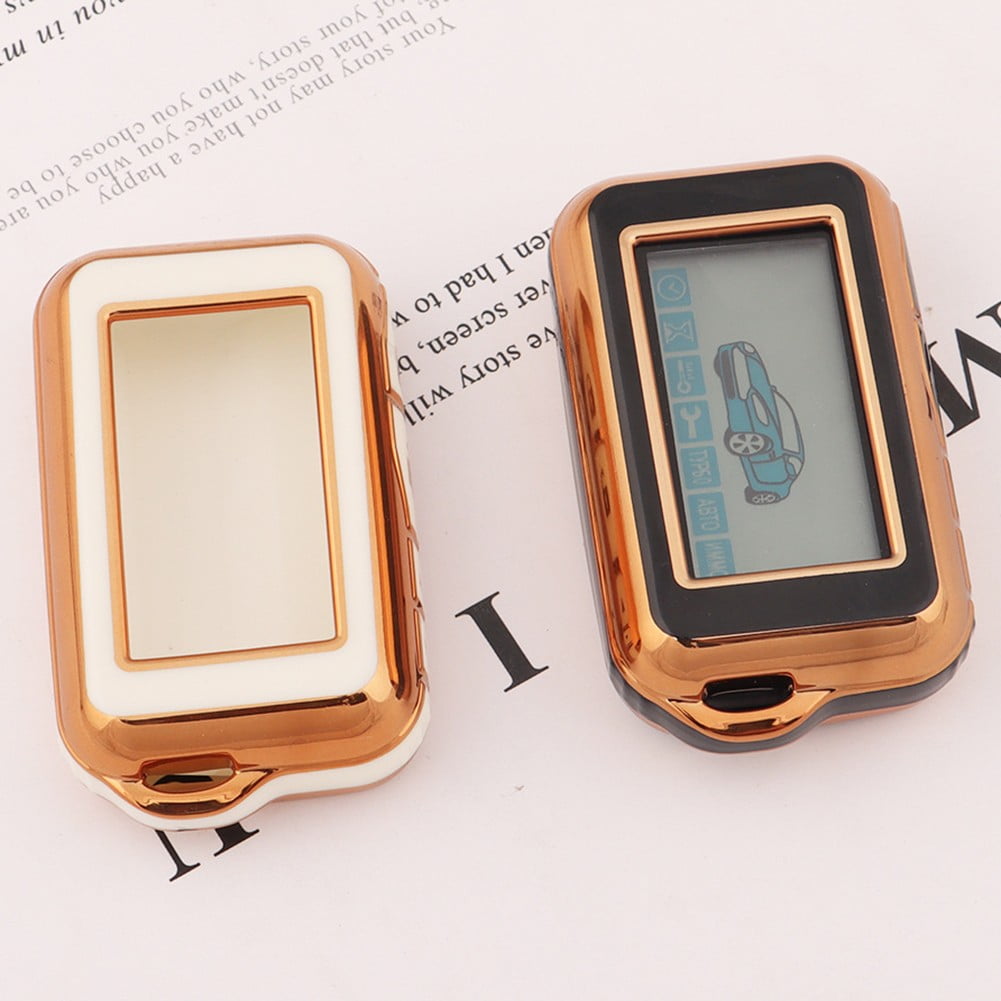 Two Way Car Burglar Alarm System Key Chain Fob For Starline E60 E90 E91 ...