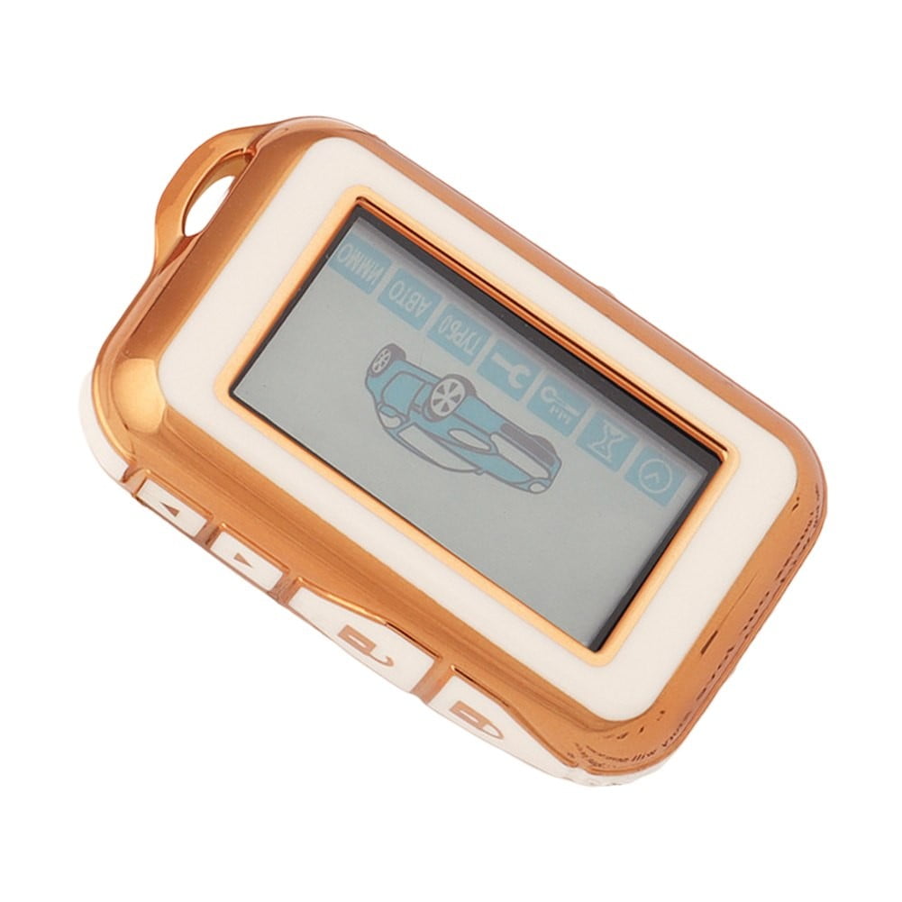 Two Way Car Burglar Alarm System Key Chain Fob For Starline E60 E90 E91 Shell Fob Cover Russian ...