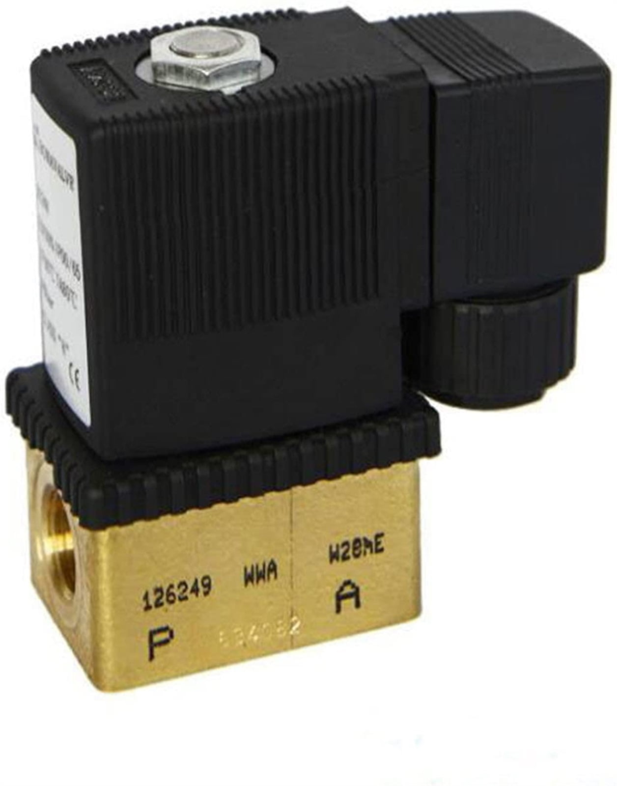 Two-Way Direct Acting Plunger Solenoid Valve G1/4inch AC220V AC110V ...