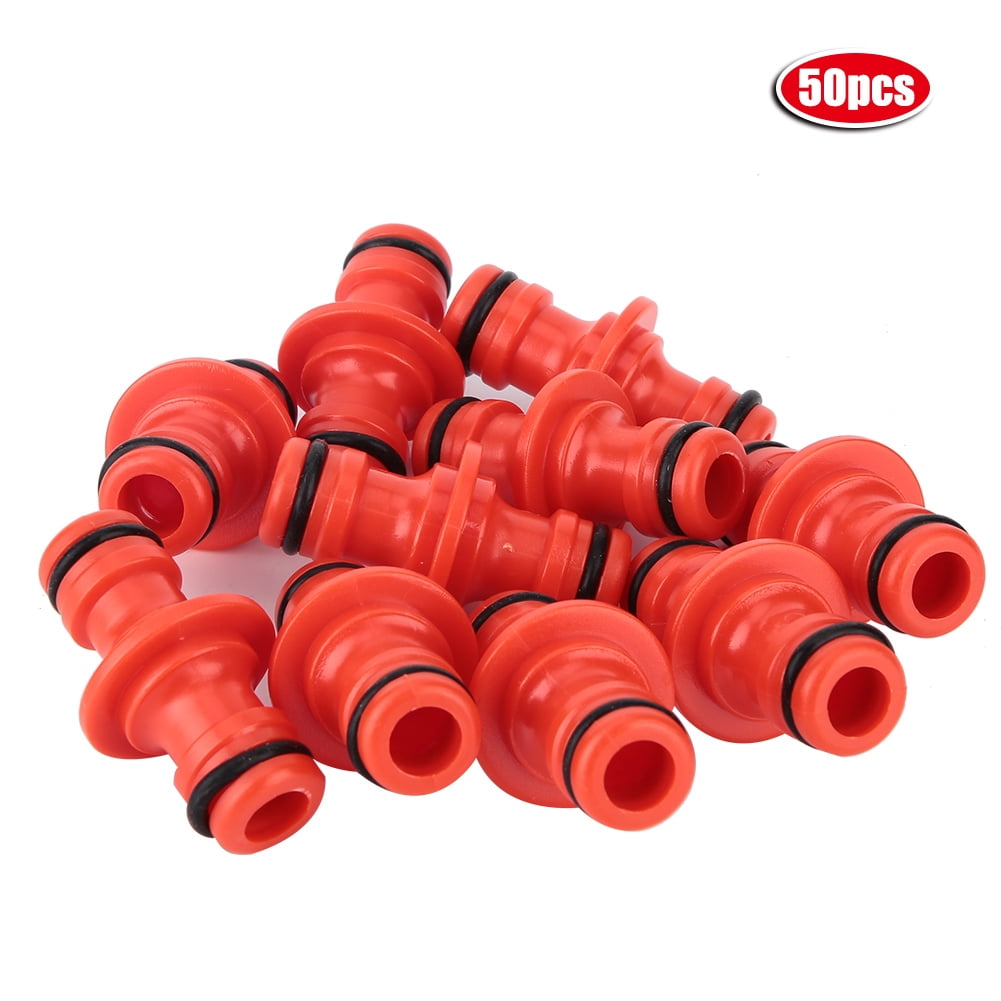 Two-Way Garden Hose Connector, Universal Adapter for Irrigation ...