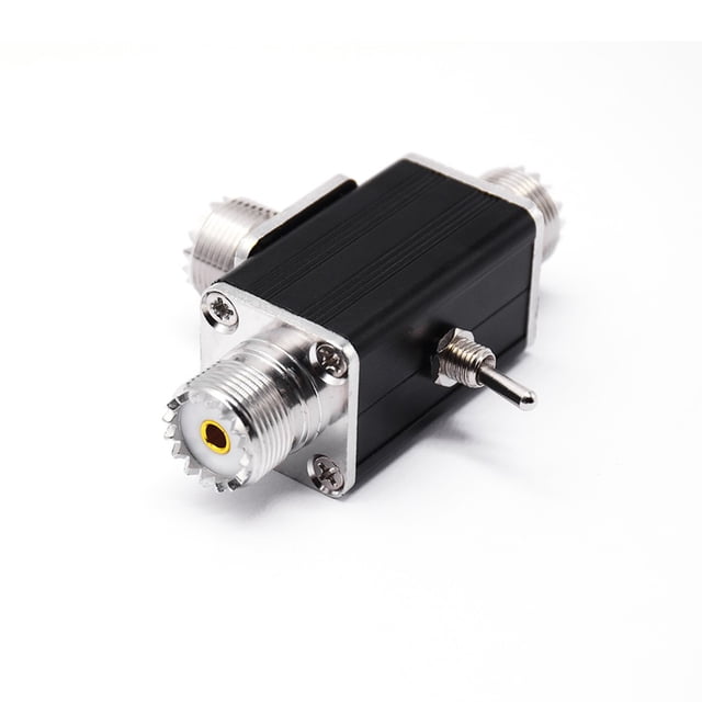 Two-Way Manual Coaxial Antenna Switch - 1 Input And 2 Outputs For ...