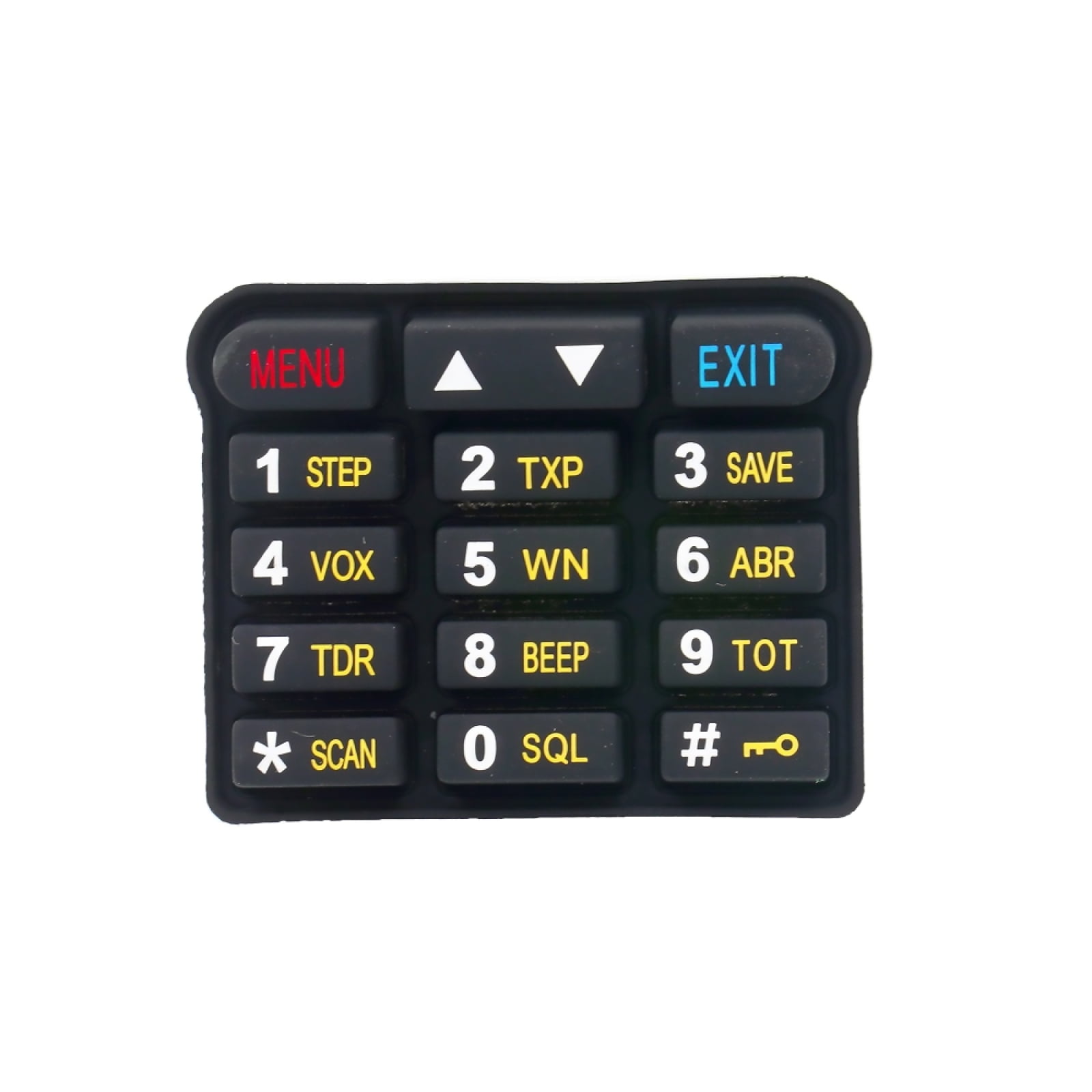 Two Way Radio Numeric Keypad Keyboard Replacement for Baofeng UV9R Plus ...
