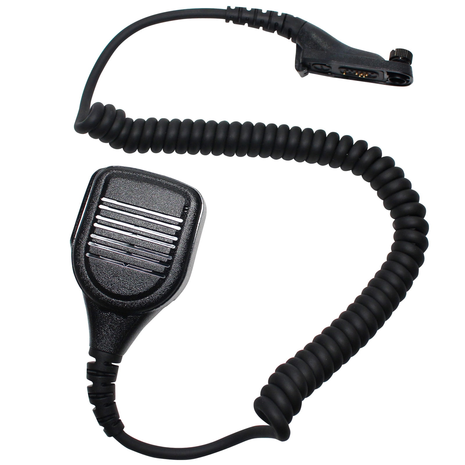 Two-Way Radio Speaker with Push-To-Talk (PTT) Microphone IP55 Rating ...