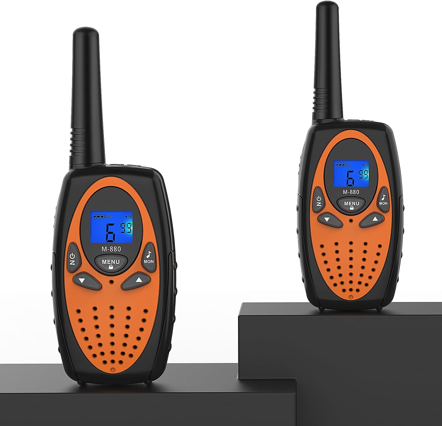 Two Way Radios for Adults, M880 FRS Walkie Talkie Long Range with VOX ...