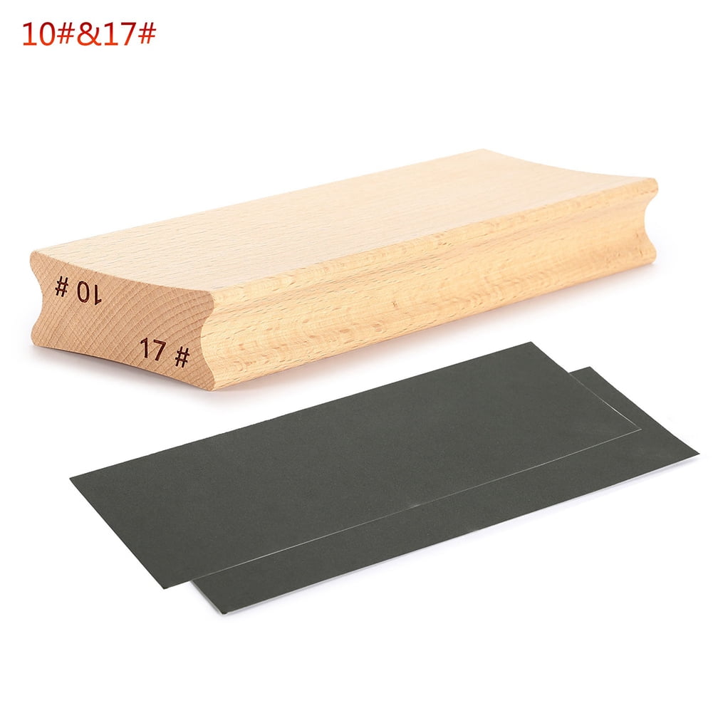 Two-Way Radius Sanding Block for Fret Leveling Fingerboard Guitar ...