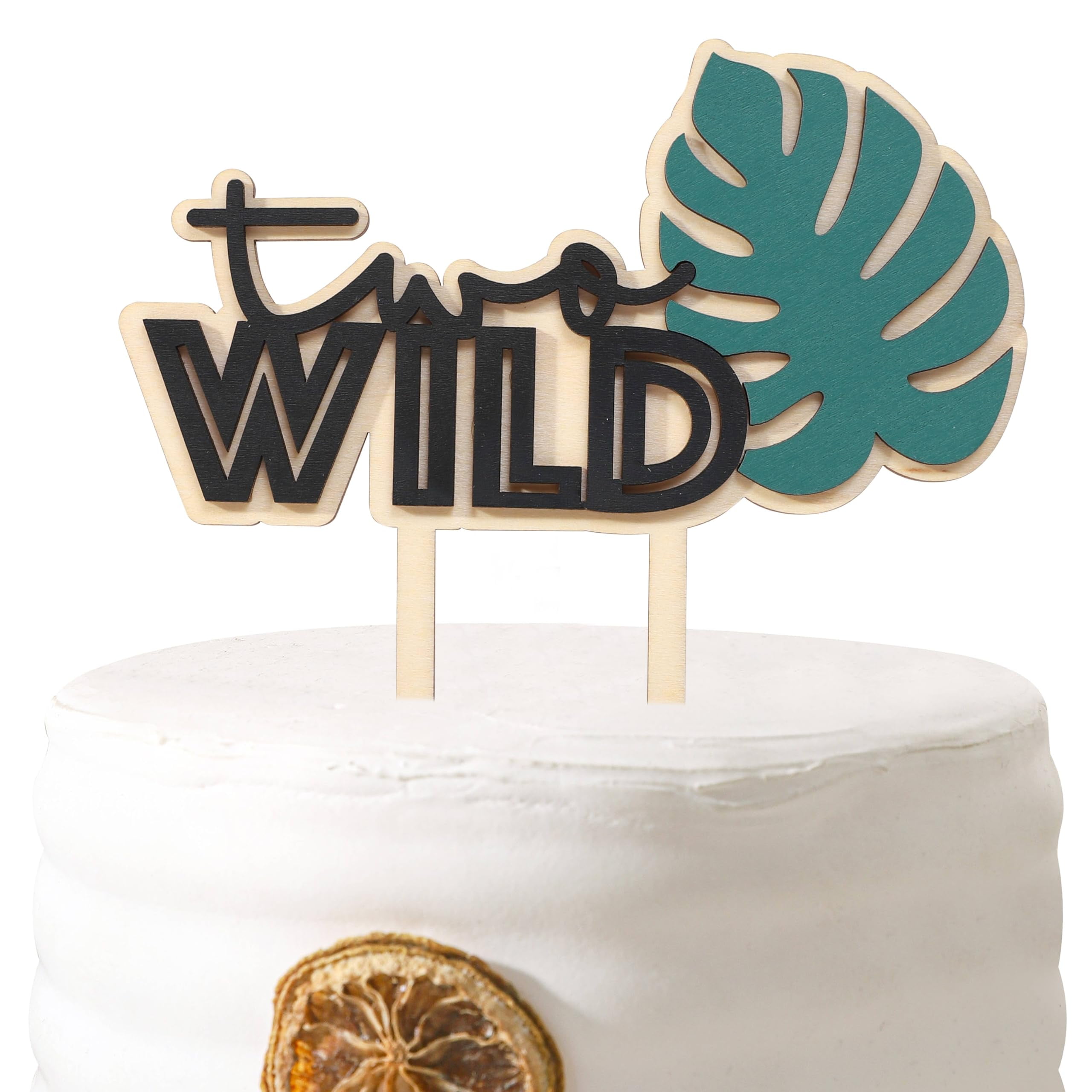 Two Wild Wood Topper - AIS1 ustic Wood Two Topper for 2nd Birthday Boy ...