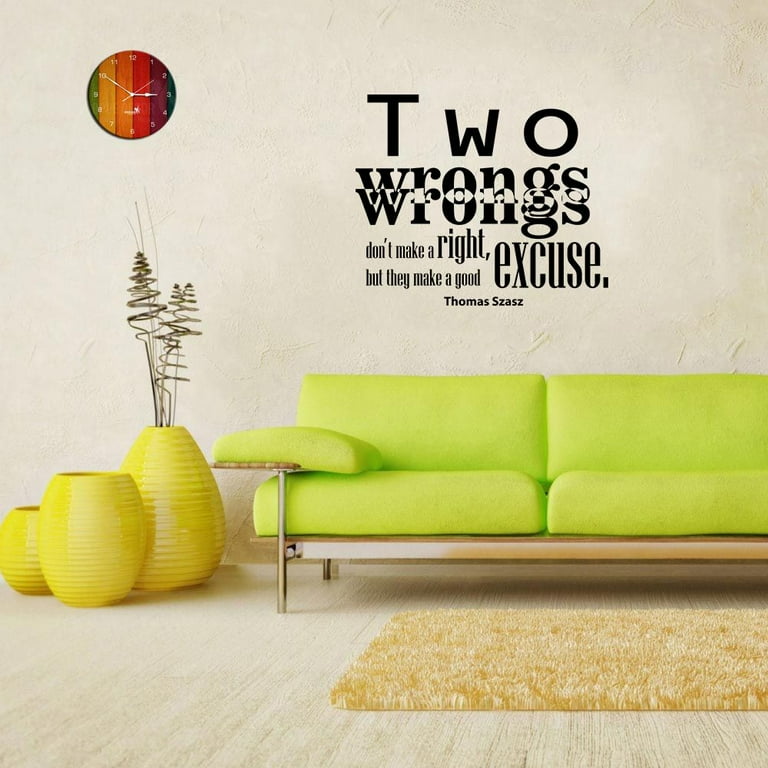 Two Wrongs Quotes