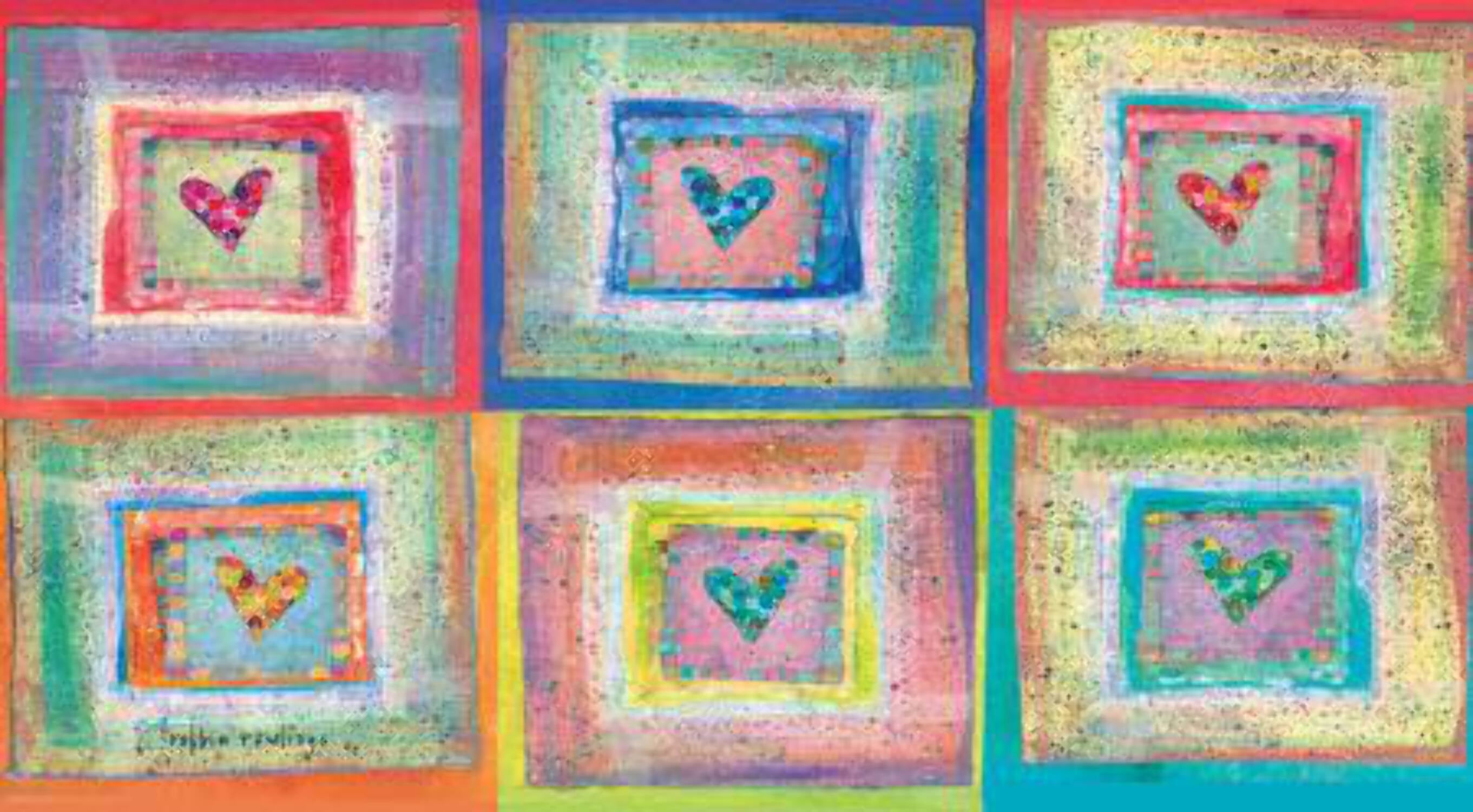 Two Year Pocket Planner Blocks Of Hearts 2022/2023 - Walmart.com