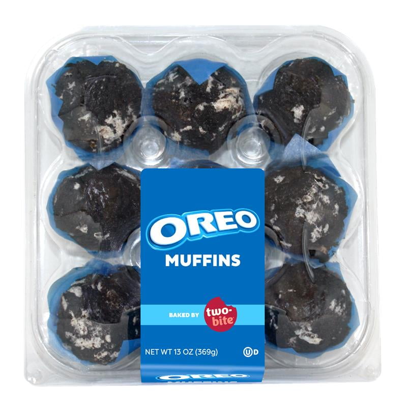 Two-bite Oreo Muffins, 13 oz, 9 Count, Baked (Shelf Stable) - Walmart.com