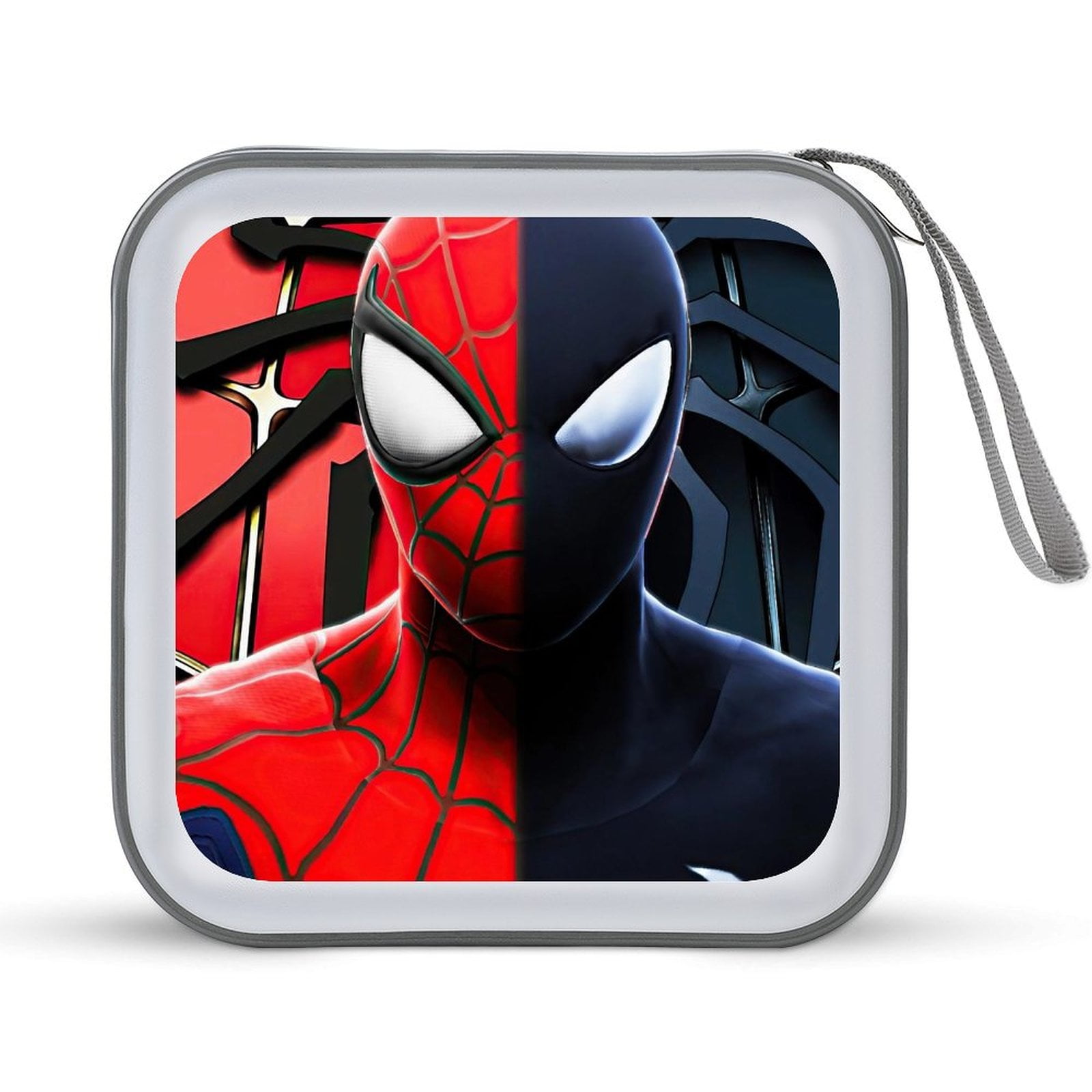 Two-faced Spider-Man CD Case, 40 Capacity VCD/DVD Case Holders Wallet ...