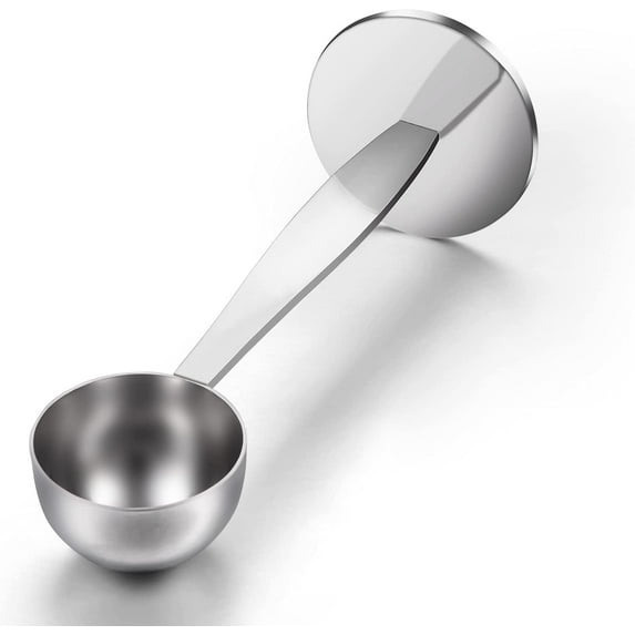 Two-in-One Stainless Steel Coffee Scoop Tamping Dual-Purpose Coffee ...