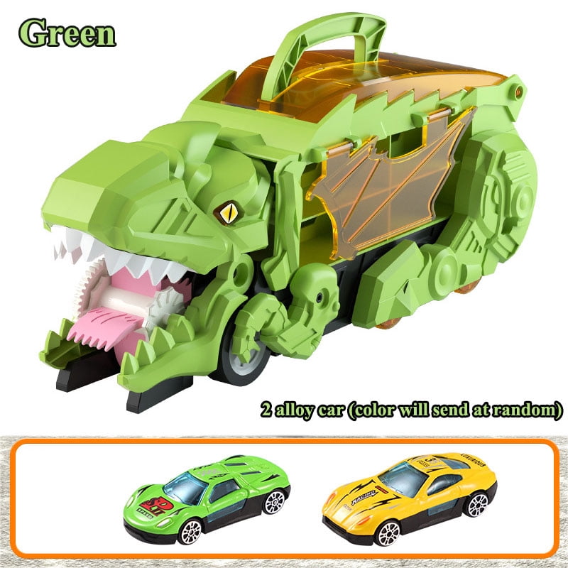 Two-in-one Dinosaur Truck Toy for Kids Tyrannosaurus Rex Devouring ...