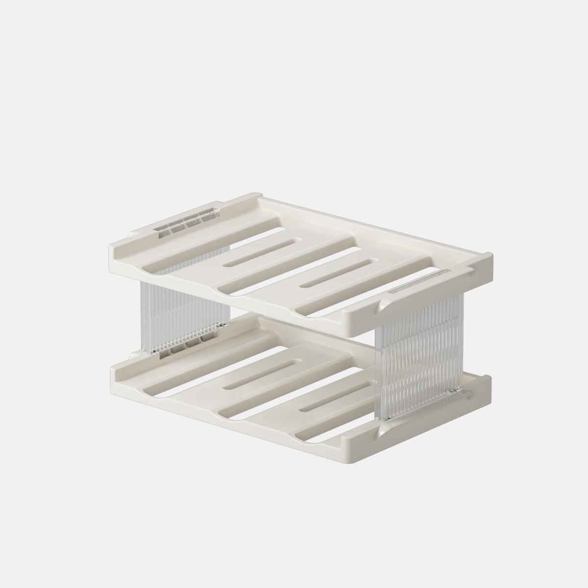 Two-layer foldable cup holder Organizer, Stackable Home Tumbler ...