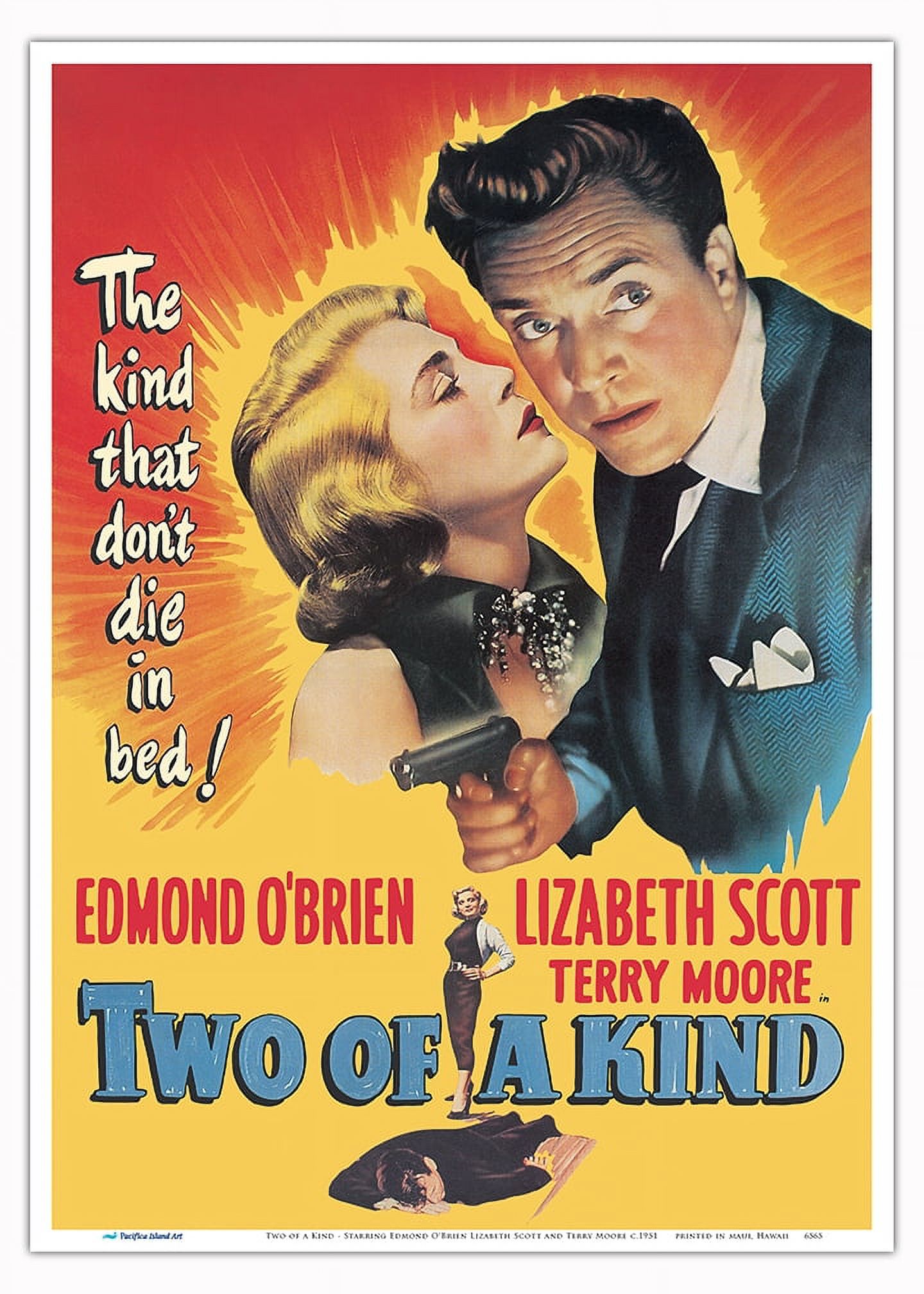 Two of a Kind - Starring Edmond O'Brien Lizabeth Scott and Terry Moore ...