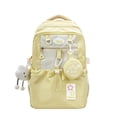 Two-piece backpack set, simple, lightweight, large-capacity school bag ...