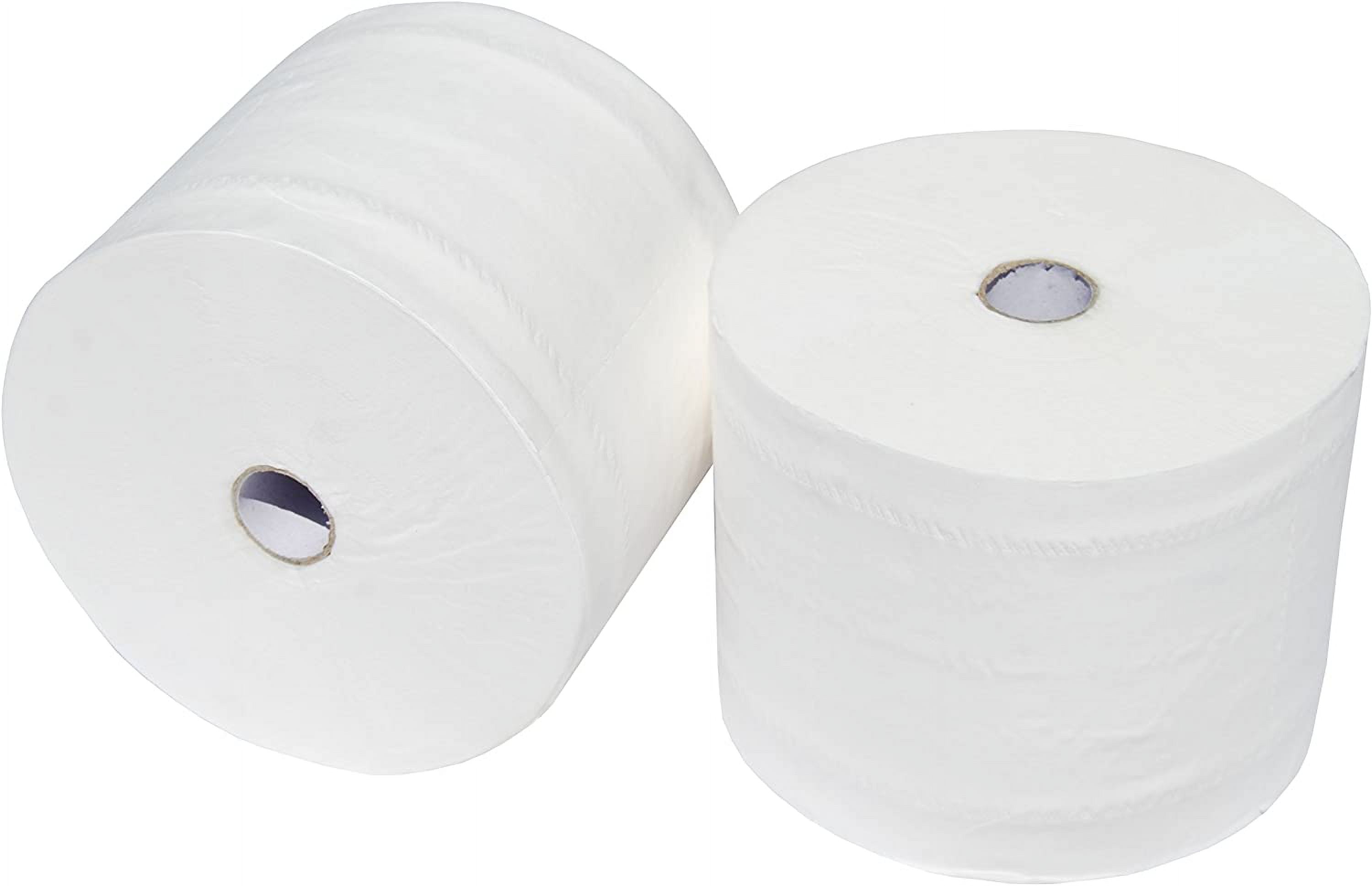 Two-ply White Coreless Bathroom Tissue 3.85in W x 4.05in L ; 36 Rolls/case - Walmart.com