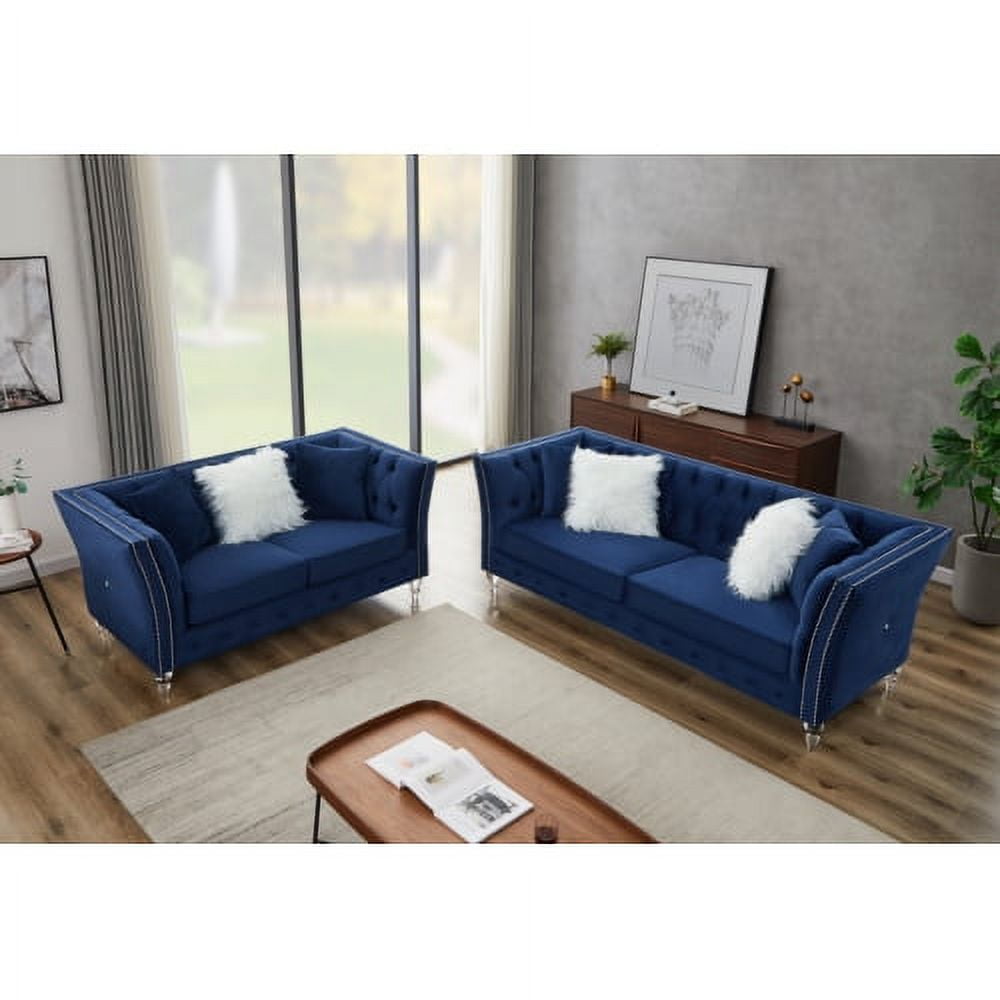 Two-seat + Three-seat Modular Sofa Set, Sofa and Loveseat Sets, Morden ...