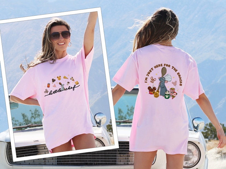 Two-sided Little Chef Remy Shirts, Disney Ratatouille Paris France ...