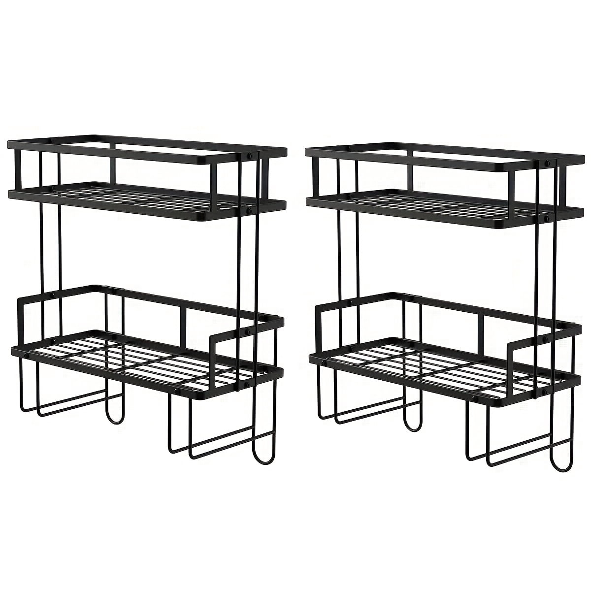 Two-tier Toilet Storage Shelf, Upper Toilet Shelf, Double Toilet Shelf ...